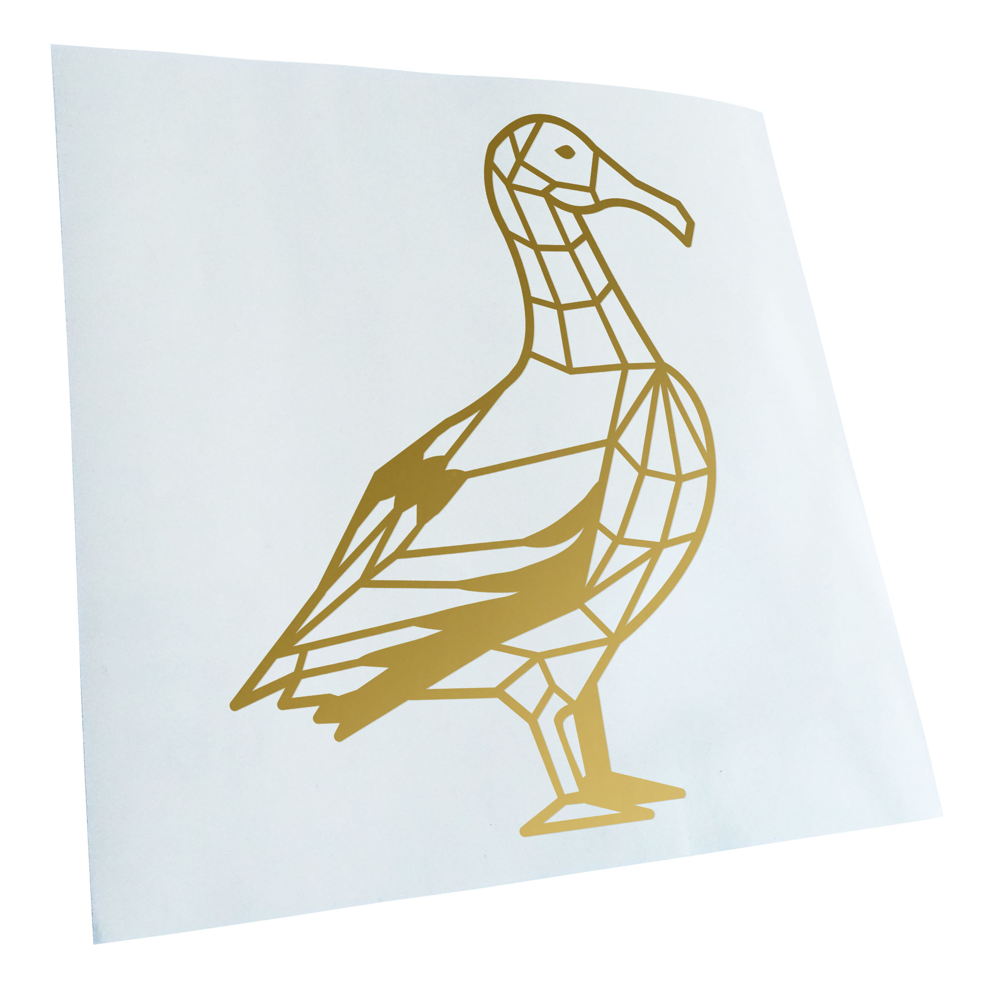 Albatros Vogel Polygon Aufkleber Sticker 25 Farben Neon Matt | eBay